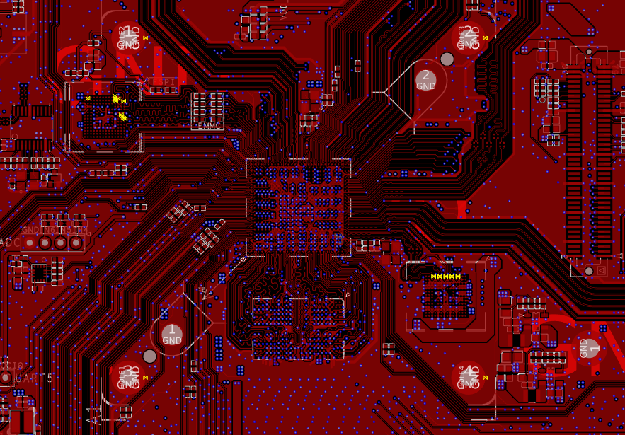 无锡RTK SOC RK3576 AI智能主板-凡亿PCB